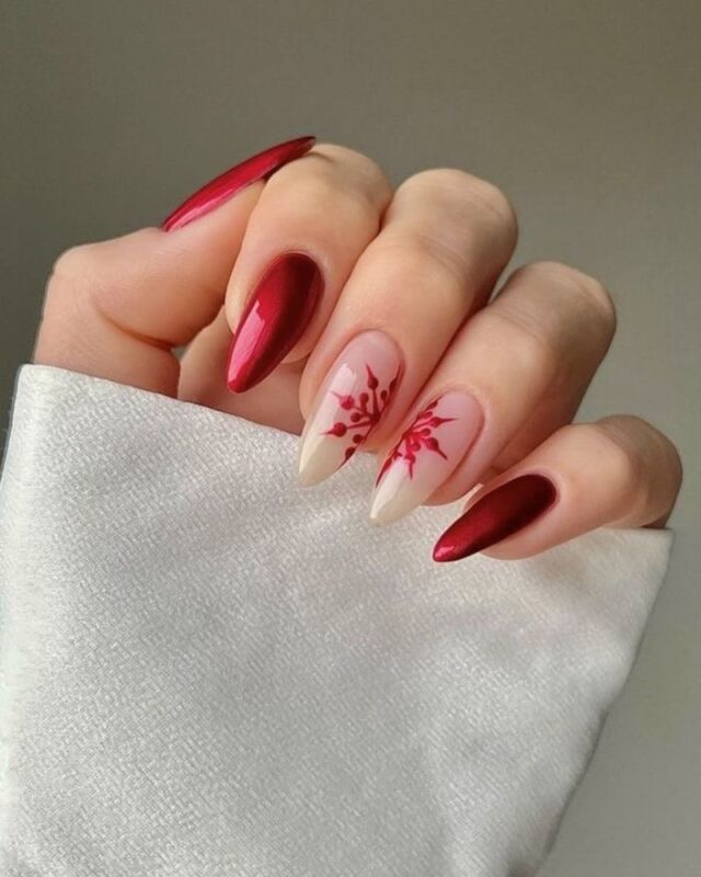 21+ Red Christmas Nails for a Festive, Chic and Timeless Look - Nails ...