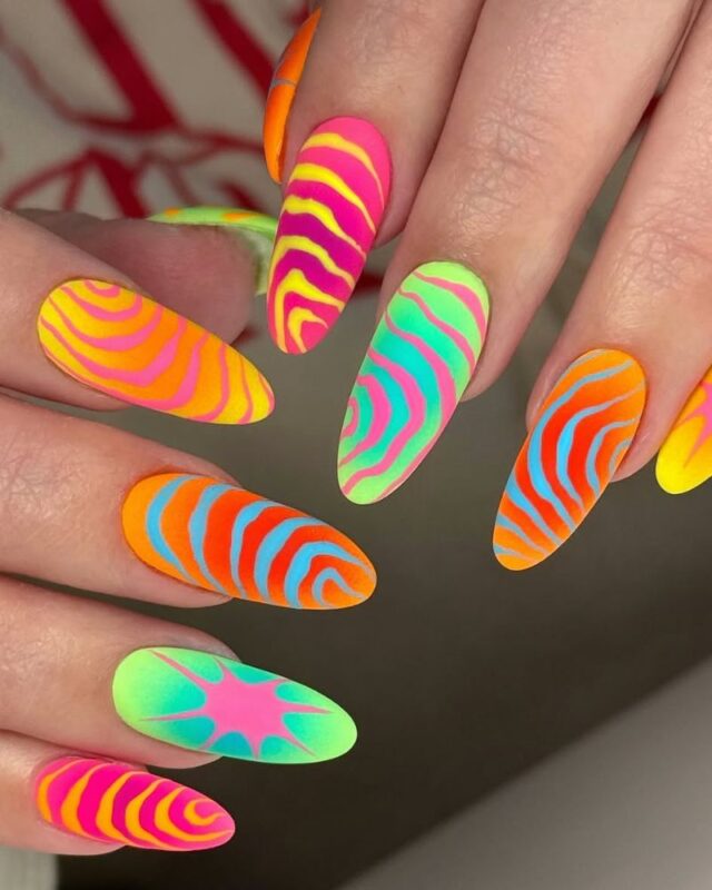 24+ Bright Neon Nails for Instant Summer Sass and Energy