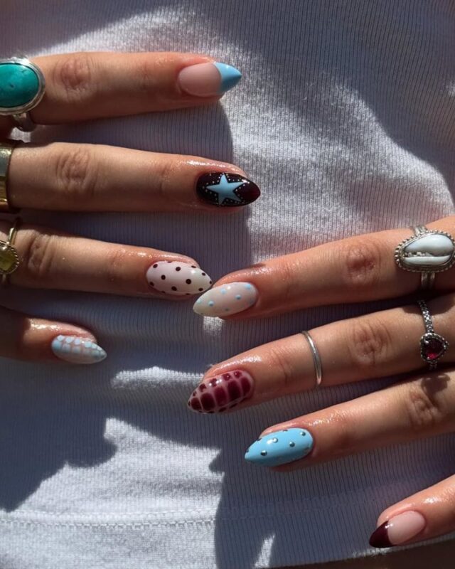 Polka Dots On Nails? These 26 Designs Reinvent The Trend