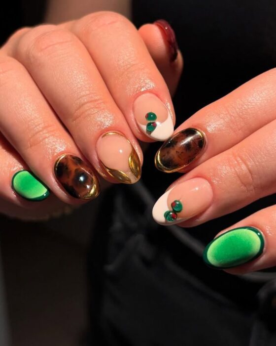 17 Tortoise Shell Nails That Own the Fall Season with Attitude