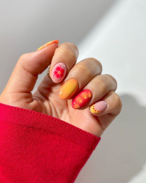 29 Summer Sunset Nails That Melt Into The Golden Hour - Nails for ...