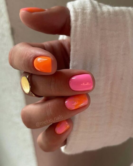 29 Summer Sunset Nails That Melt Into The Golden Hour - Nails for ...